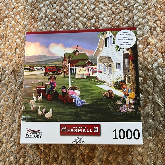 puzzle factory | Games | Factory Sealed Mccormick Farmall 00 Piece ...